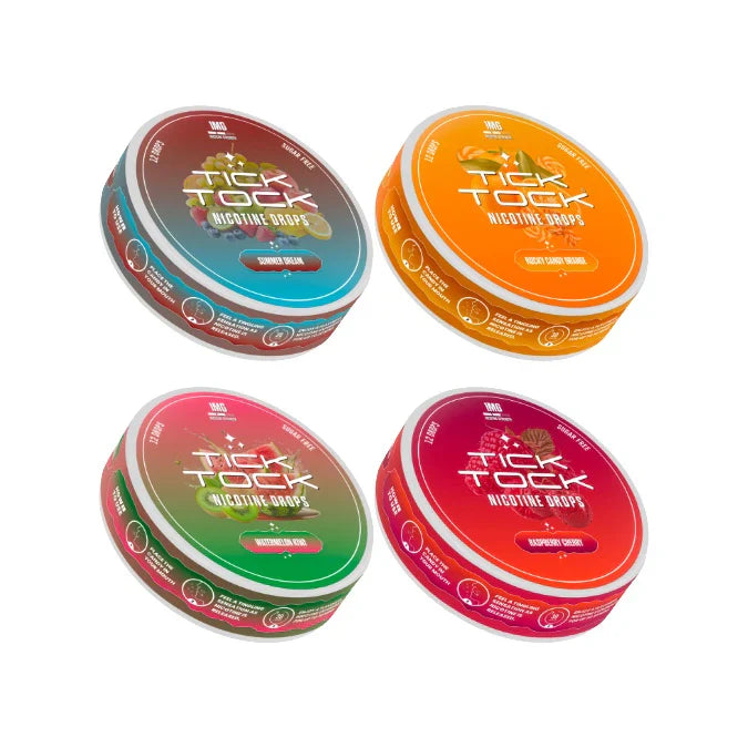 Tick Tock Nicotine Candy - 12 Drops - 0.5mg/1mg – Vapour Central