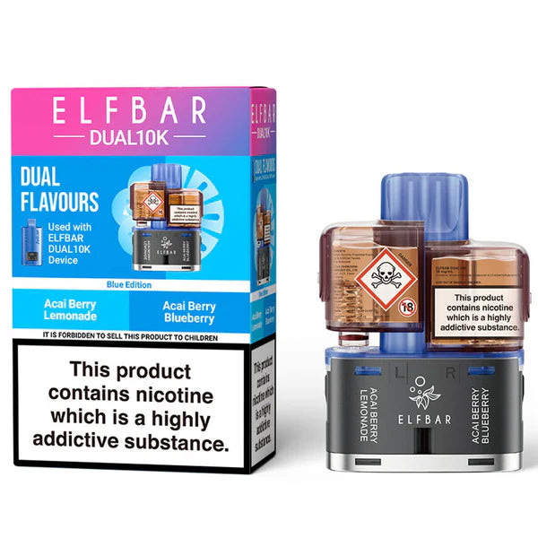 Elf Bar Dual 10K Refills – Vapour Central